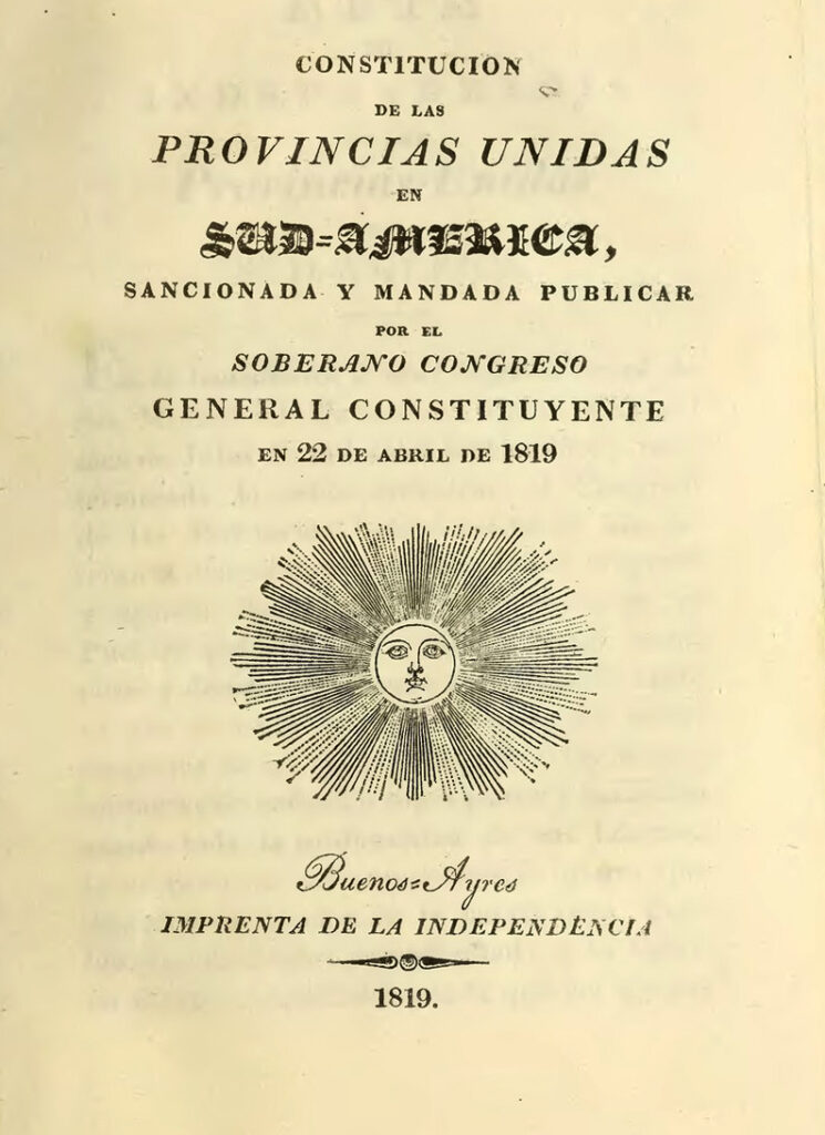 A 200 años de nuestra primera Constitución - Historia Hoy